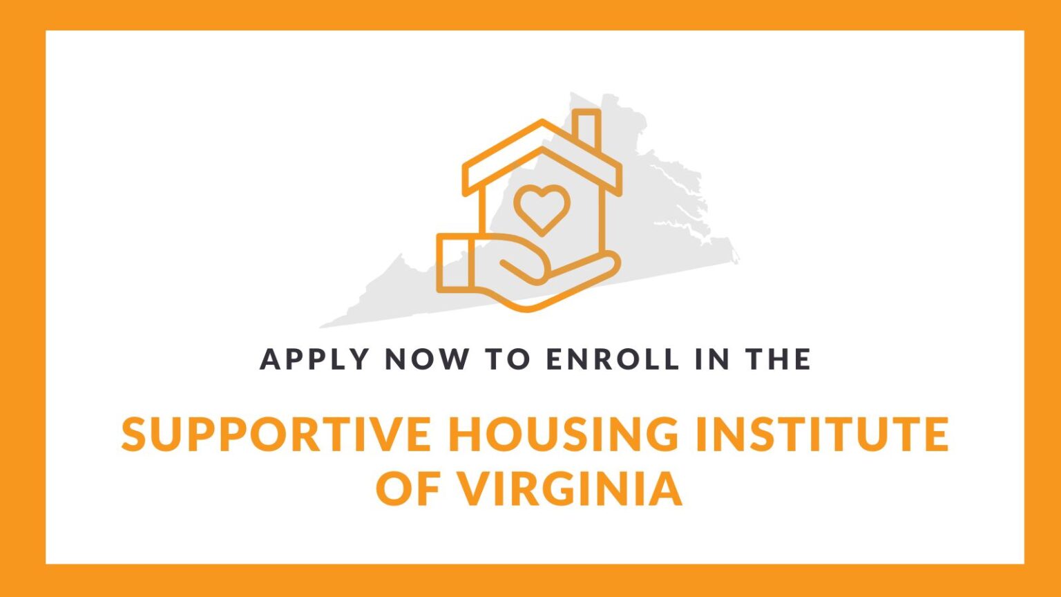 Apply for the Supportive Housing Institue of Virginia - Corporation for ...