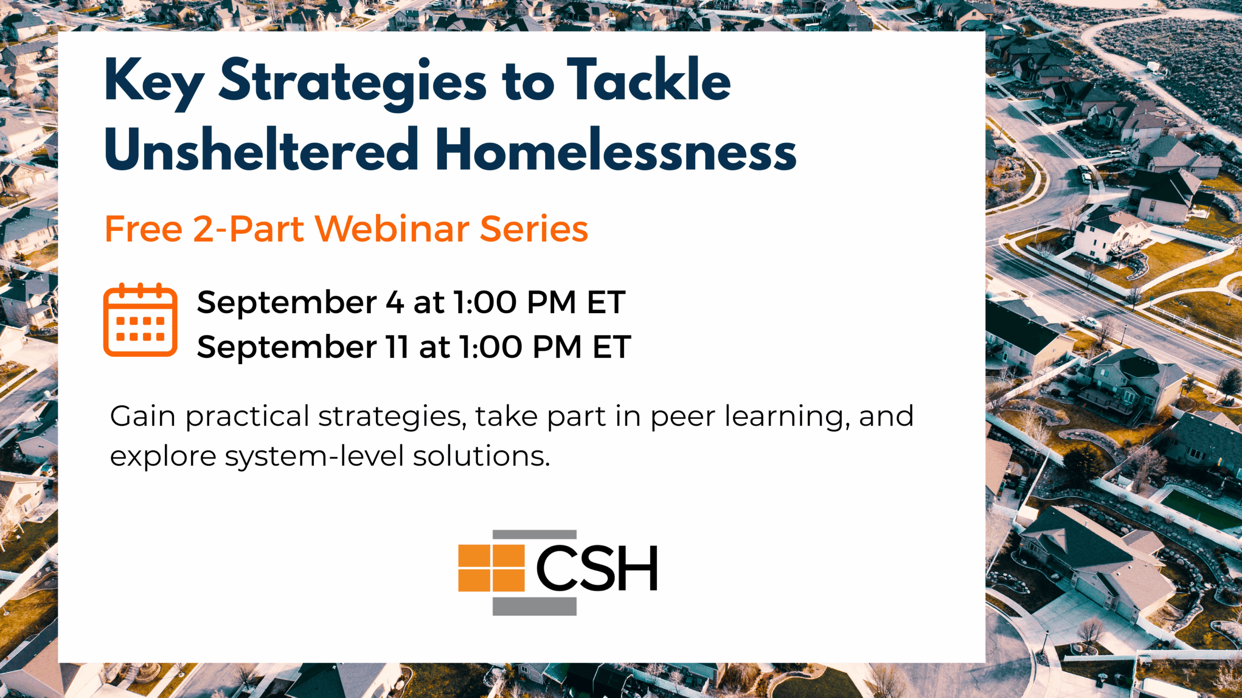 Key Strategies to Tackle Unsheltered Homelessness - Corporation for ...