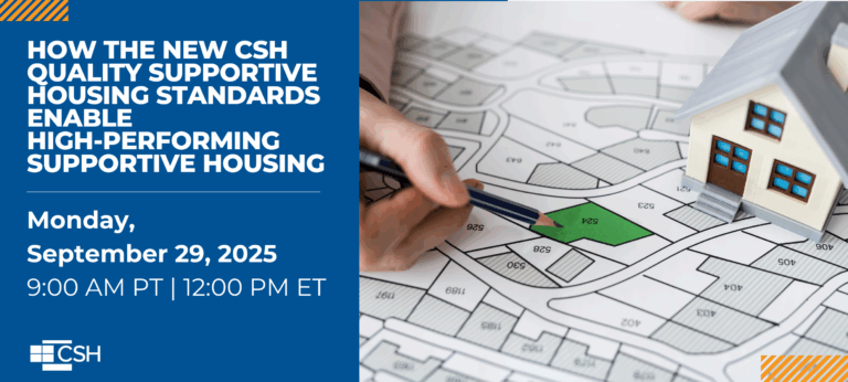 Setting the Standard: How the New CSH Quality Supportive Housing ...